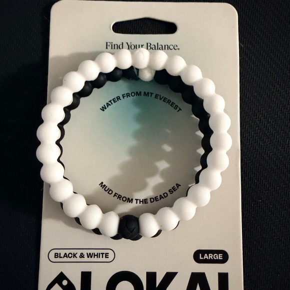 Lokai | Accessories | New Genuine Official Lokai Black White Bracelets ...